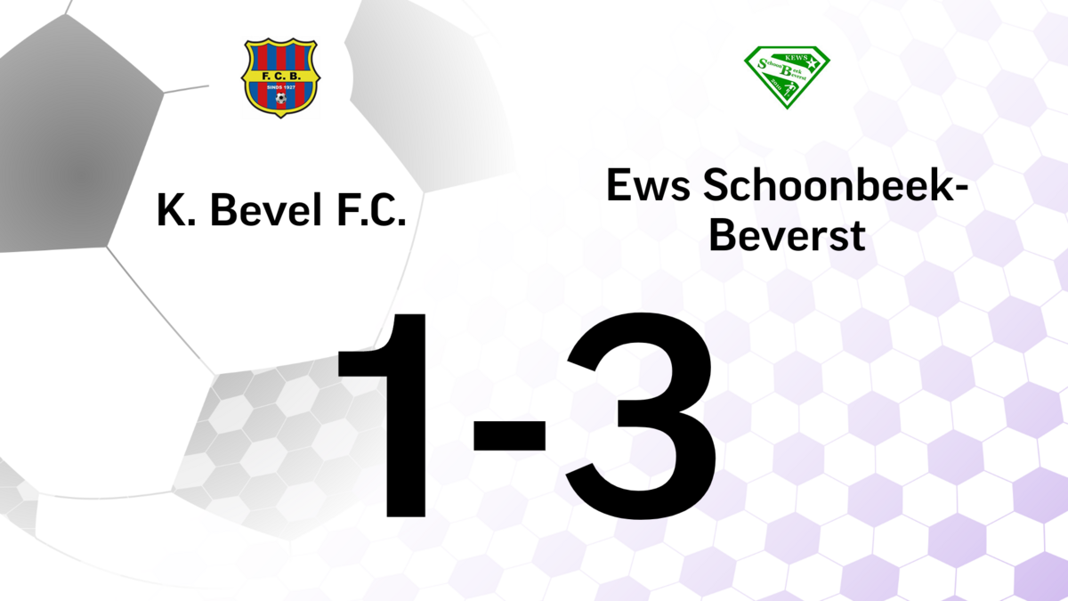 Geen geluk voor Bevel | GVA